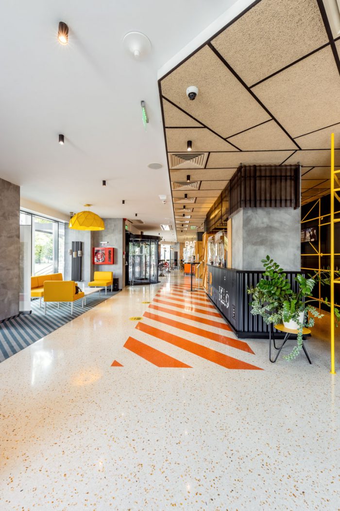 Ibis Styles Bucharest Erbas - a trendy terrazzo design : Aragon Grup